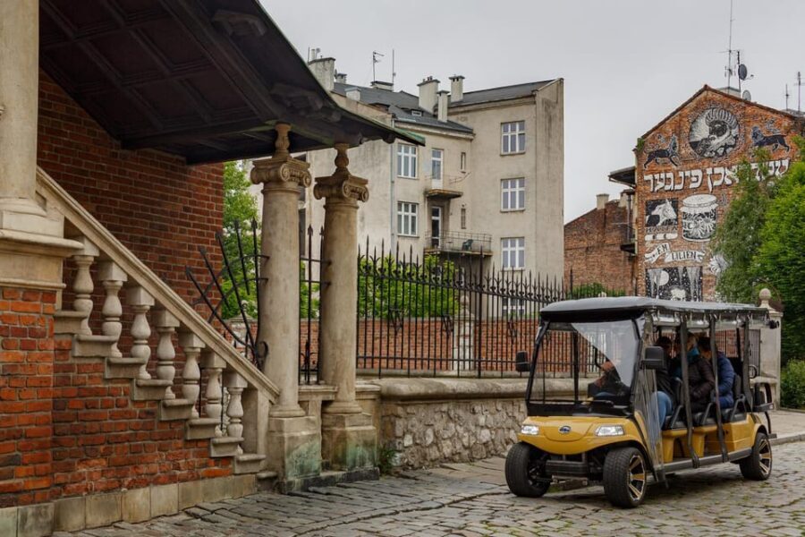 Krakow: Old Town - Kazimierz - Ghetto by Electric Golf Cart